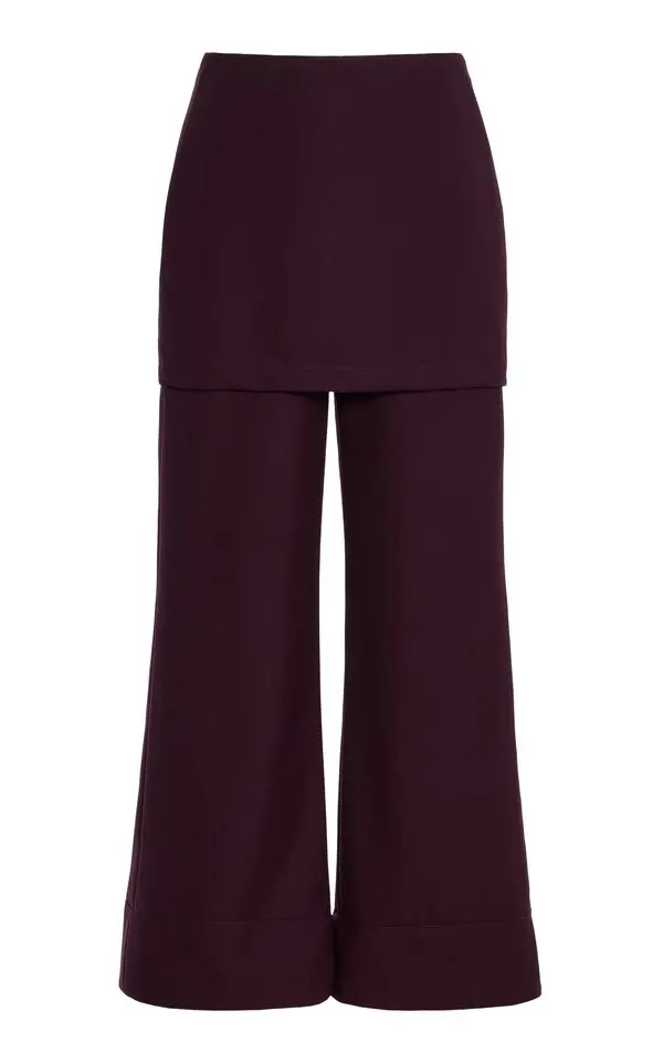 SLOAN Combination Wool Trousers