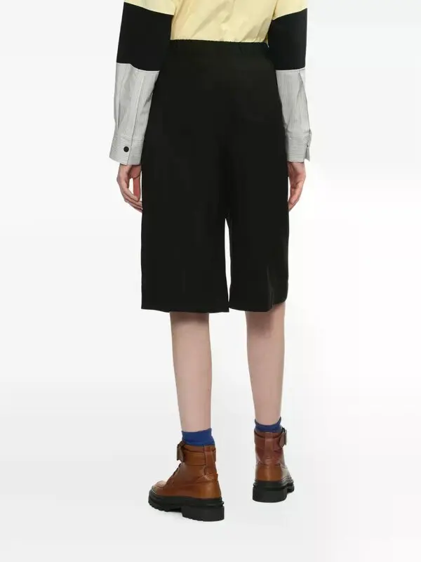 ENFOLD Elastic-waist Wool Shorts