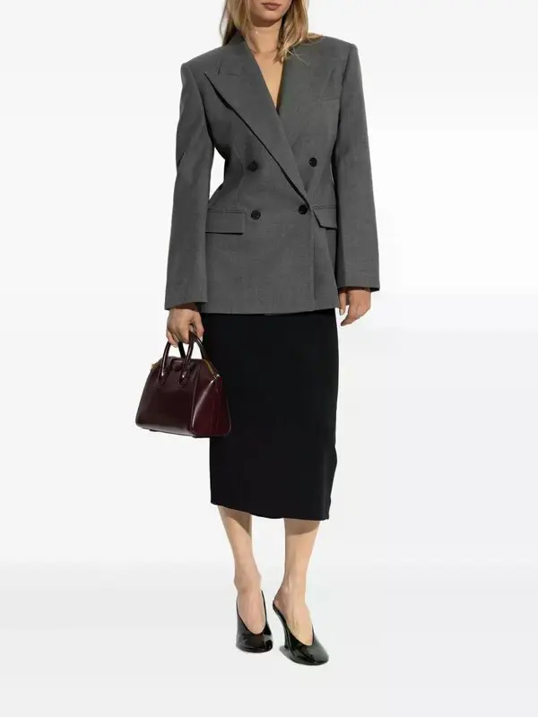 Givenchy Double-breasted Blazer - Grey