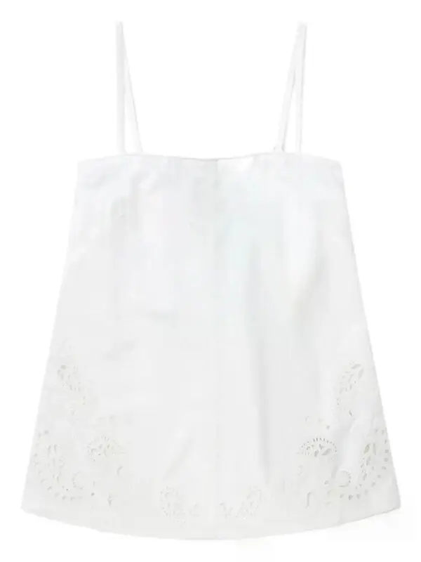 Rag & Bone Eyelet-detail Tank