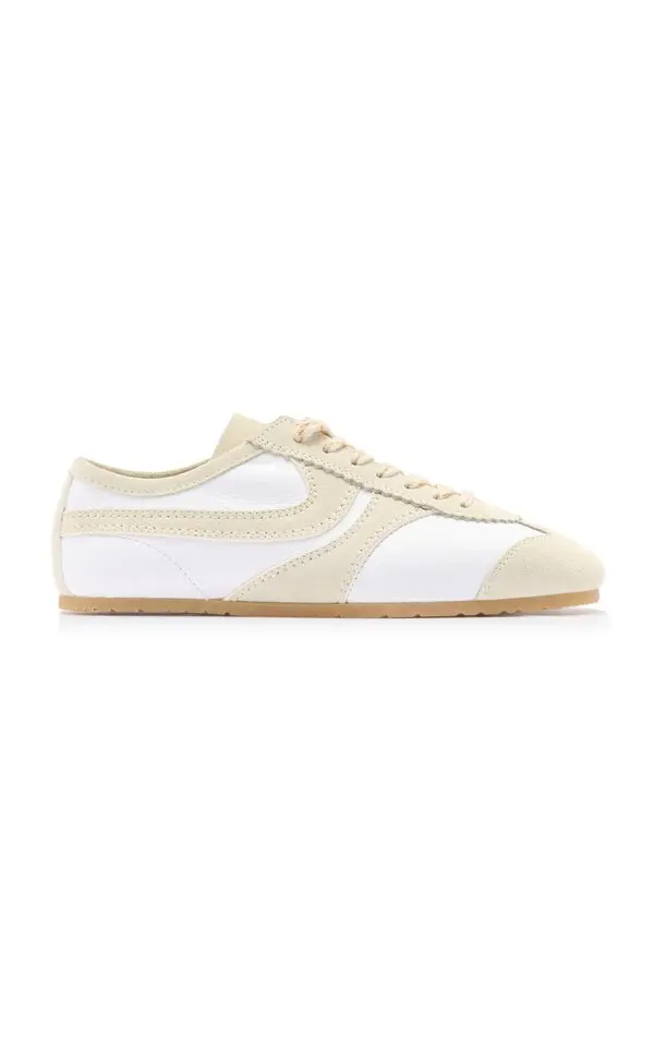 Dries Van Noten Leather Sneakers - White