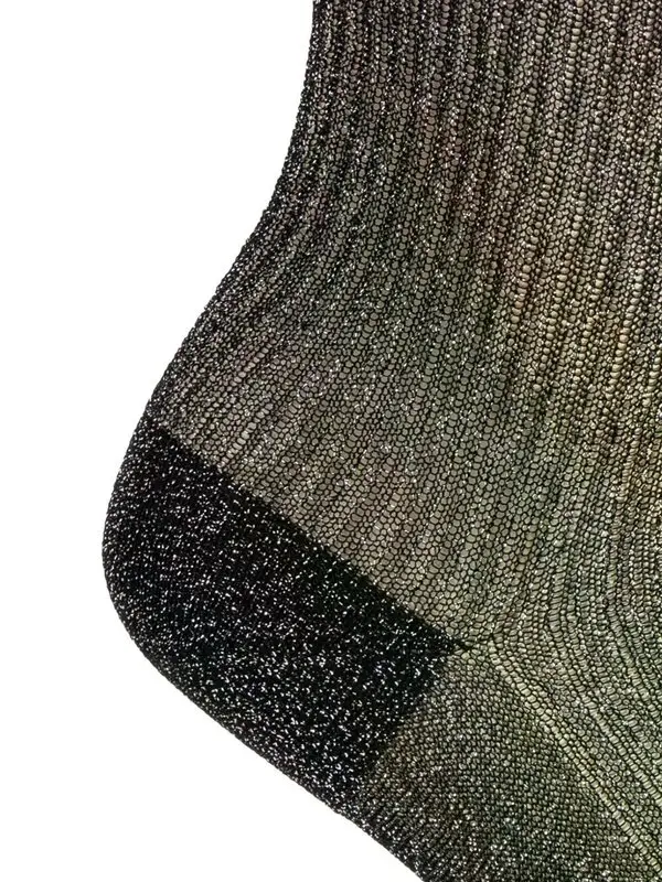 Isabel Marant Étoile Loula Glitter Ribbed Socks