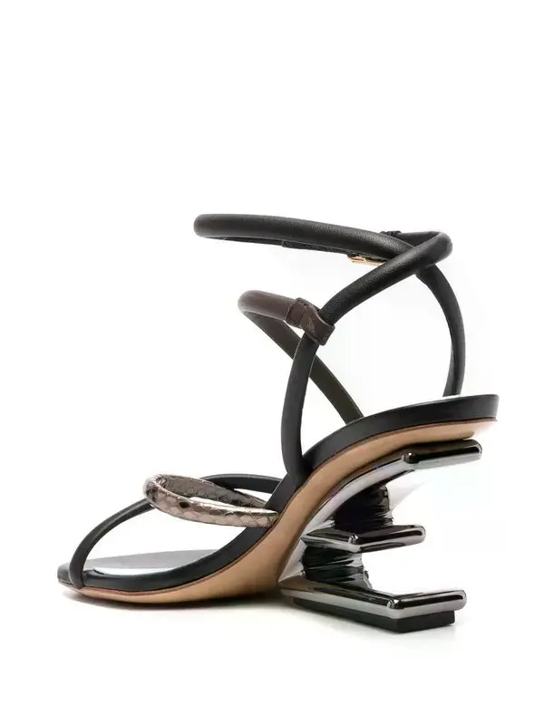 Fendi First 85mm Strappy Sandals