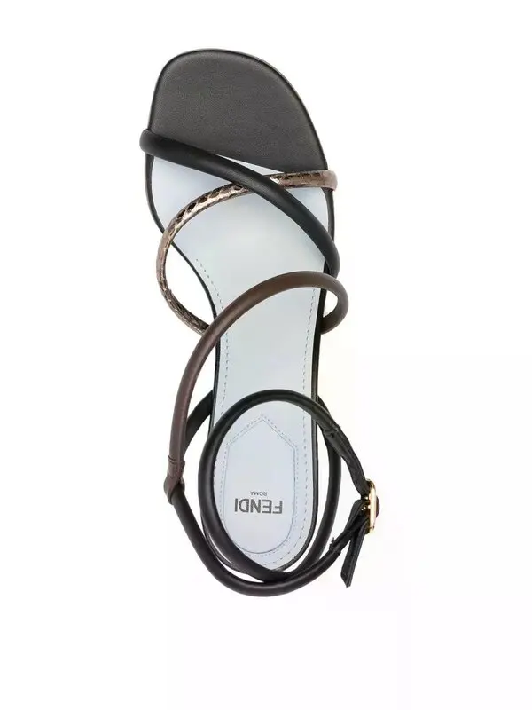 Fendi First 85mm Strappy Sandals