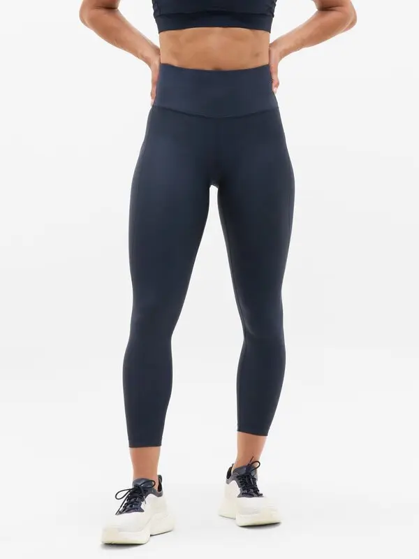 Athleta Interval Stash High Rise 7/8 Legging - Eclipse