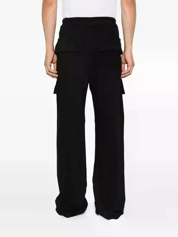Rick Owens Cargo-pocket Track Pants - Black