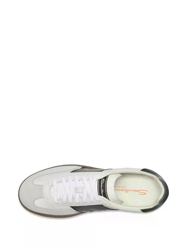 Santoni Leather Sneakers