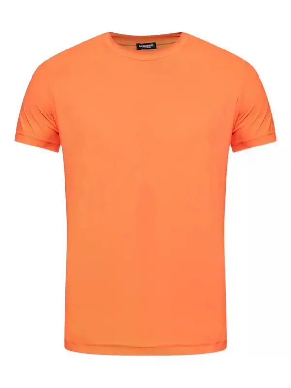 Dsquared2 Icon-print Short-sleeve T-shirt - Orange