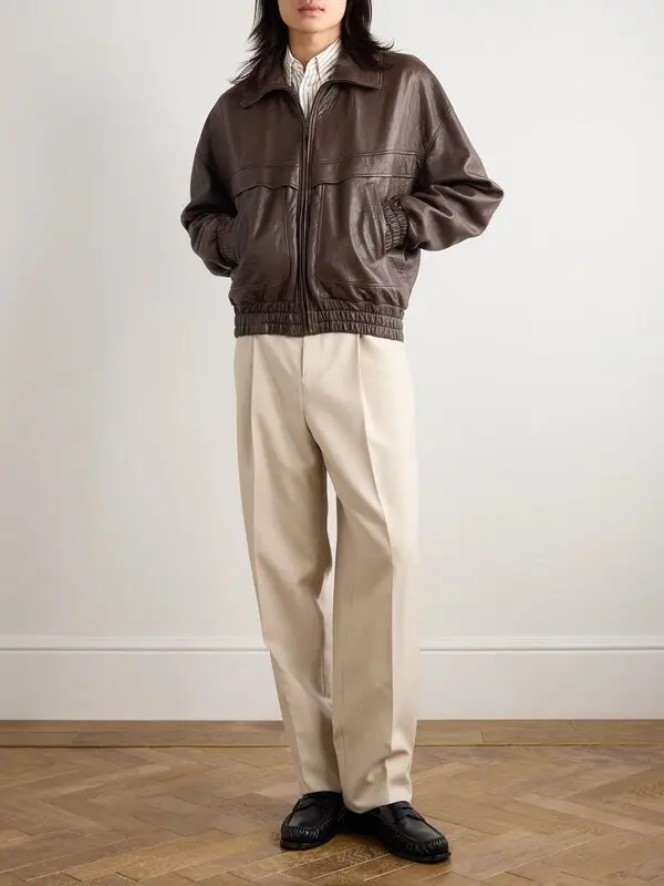 Saint Laurent Leather Jacket