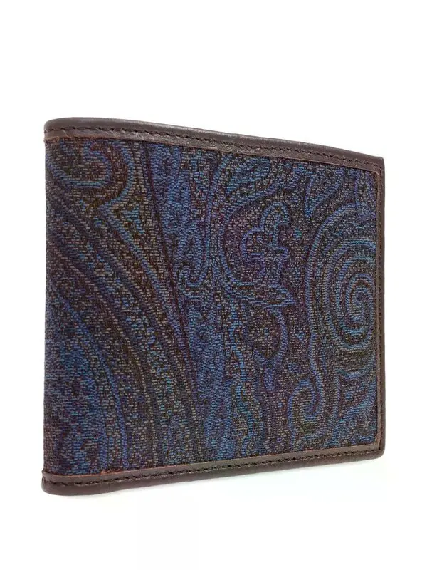Etro Paisley-pattern Leather Wallet