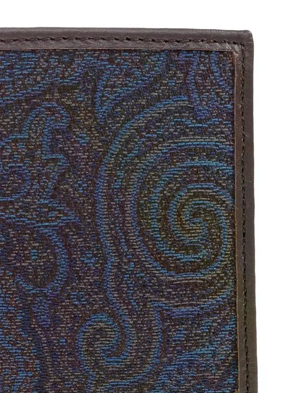 Etro Paisley-pattern Leather Wallet