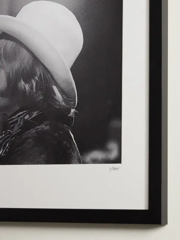 SONIC EDITIONS Framed 1967 Brian Jones Print, 16" X 20&quot