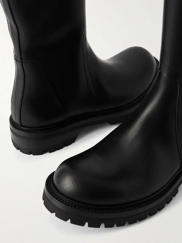 Rick Owens Groppone Leather Boots
