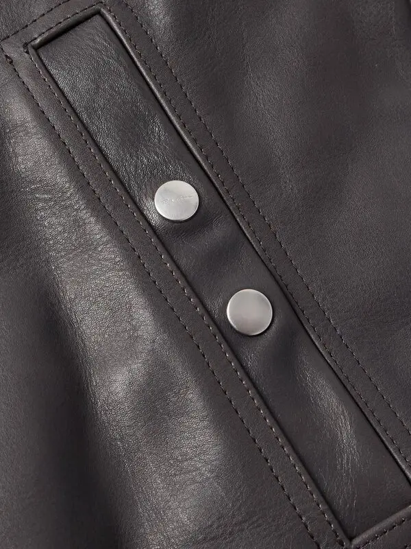 Rick Owens Blixa Leather Jacket