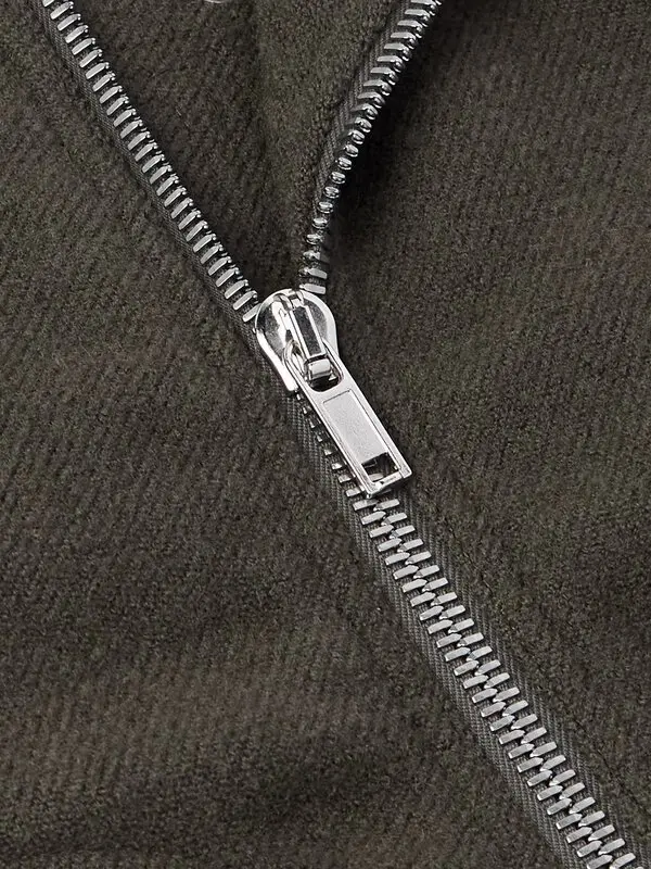 Rick Owens Bauhaus Virgin Wool-felt Jacket - Green