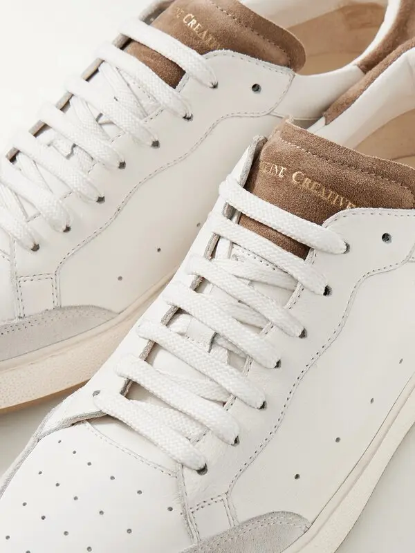 Officine Creative The Answer 001 Leather Sneakers - White