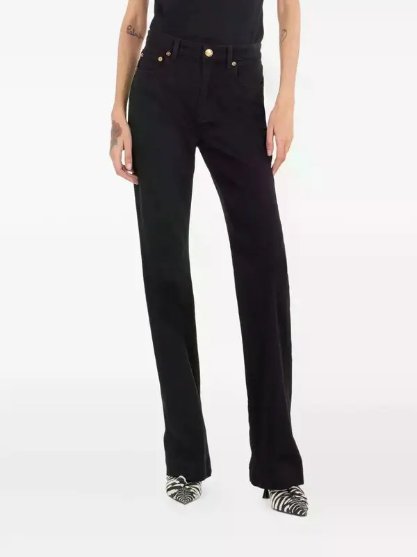 Roberto Cavalli Monogram Snake Jeans