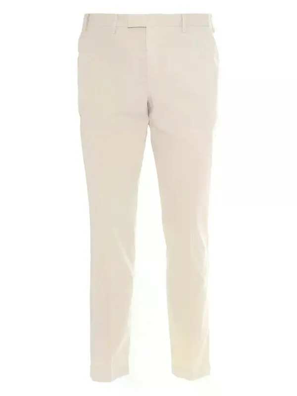 PT TORINO Cotton Trousers - White