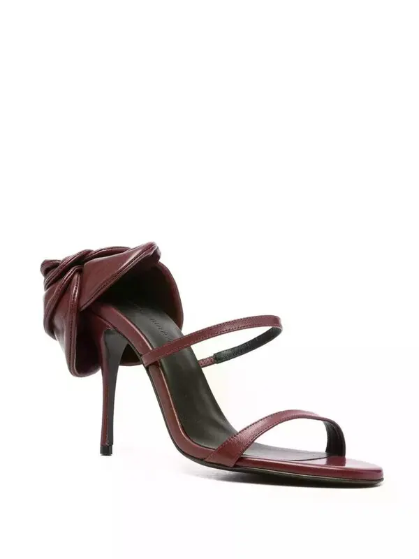 Magda Butrym Bow-embellished Leather Sandals
