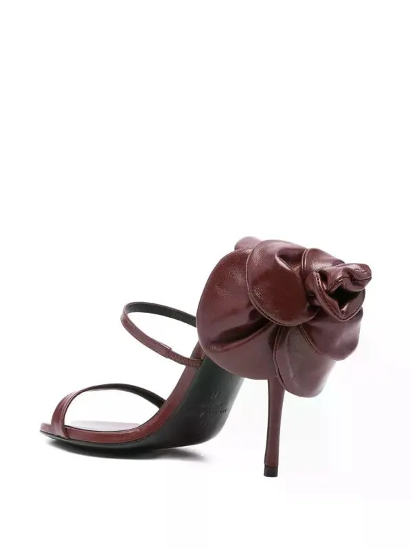 Magda Butrym Bow-embellished Leather Sandals