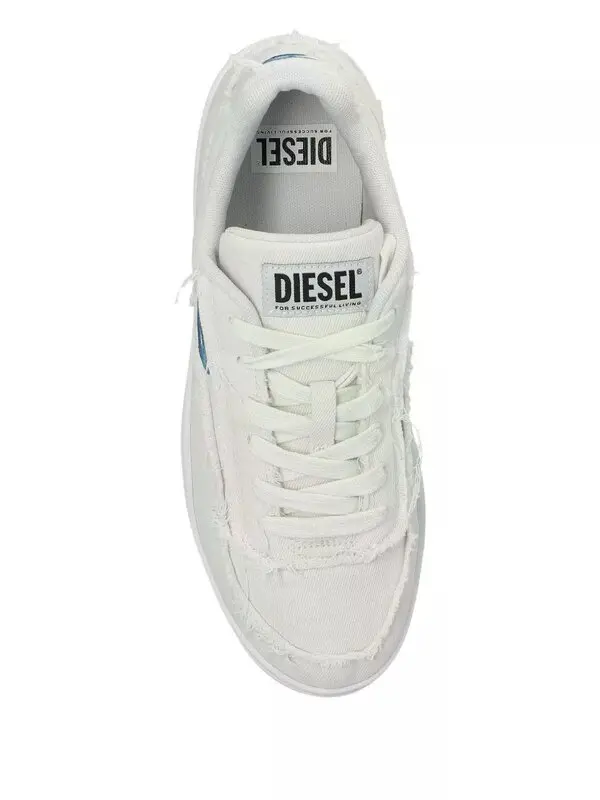 DIESEL® Tracker Frayed Detail Sneakers