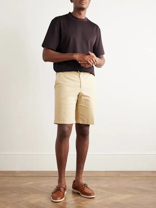 Loro Piana Cotton-jersey T-shirt - Brown