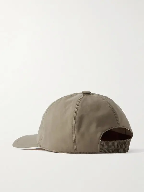 Loro Piana Logo-embroidered Storm System® Baseball Cap - Neutrals