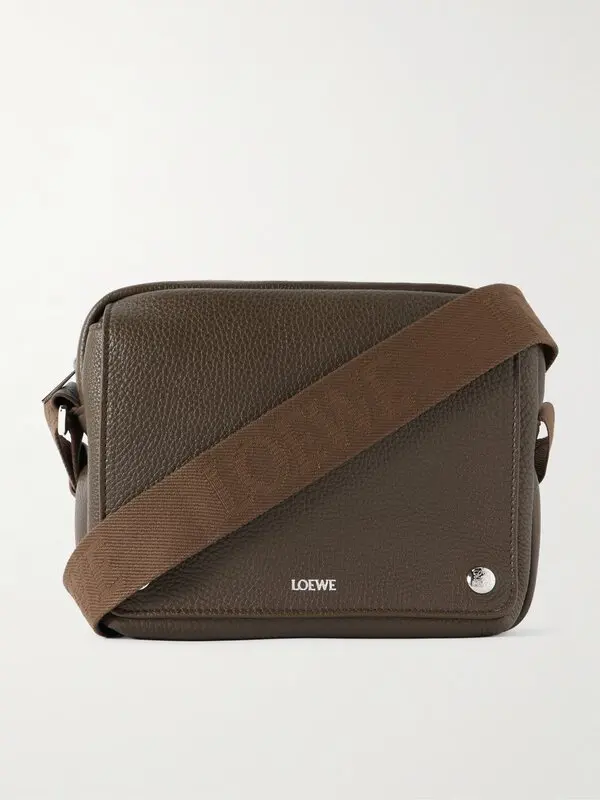 Loewe Pebble Xs Messenger Bag - Brown
