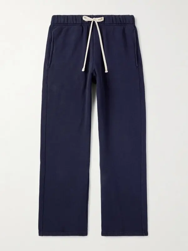 LES TIEN Heavyweight Structured-fleece Cotton-jersey Sweatpants