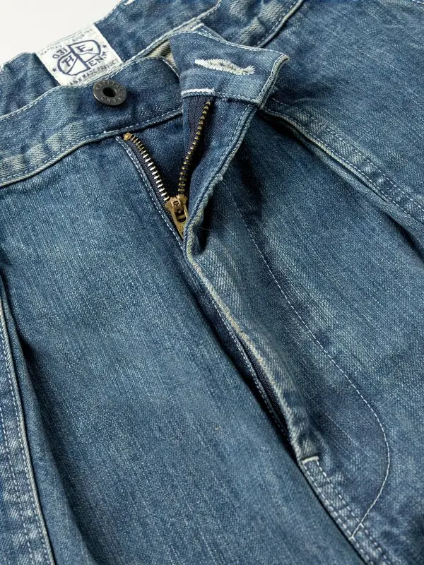 Kapital Rushfield Remake Wide-leg Panelled Jeans