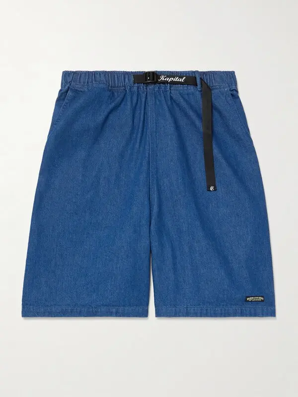 Kapital Easy Denim Shorts