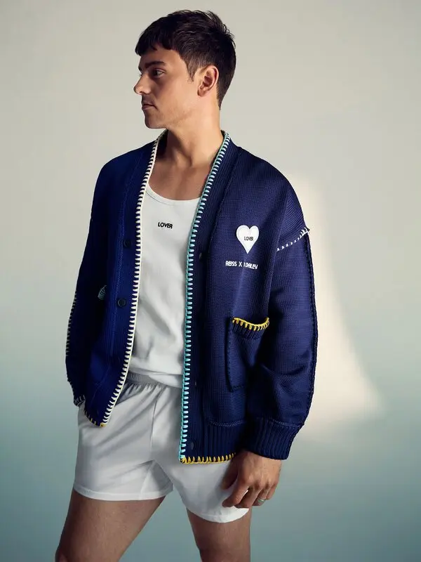 REISS Poseidon Lover Knit Cardigan
