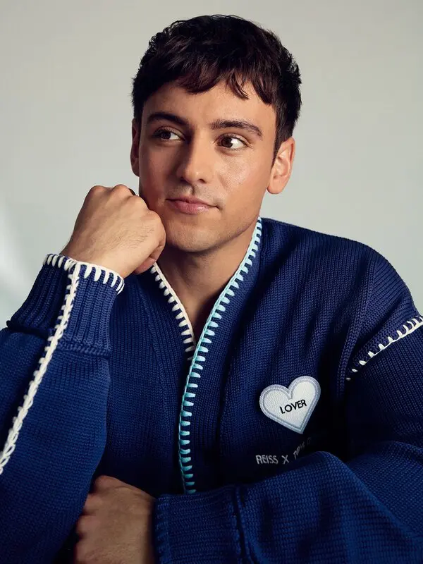 REISS Poseidon Lover Knit Cardigan