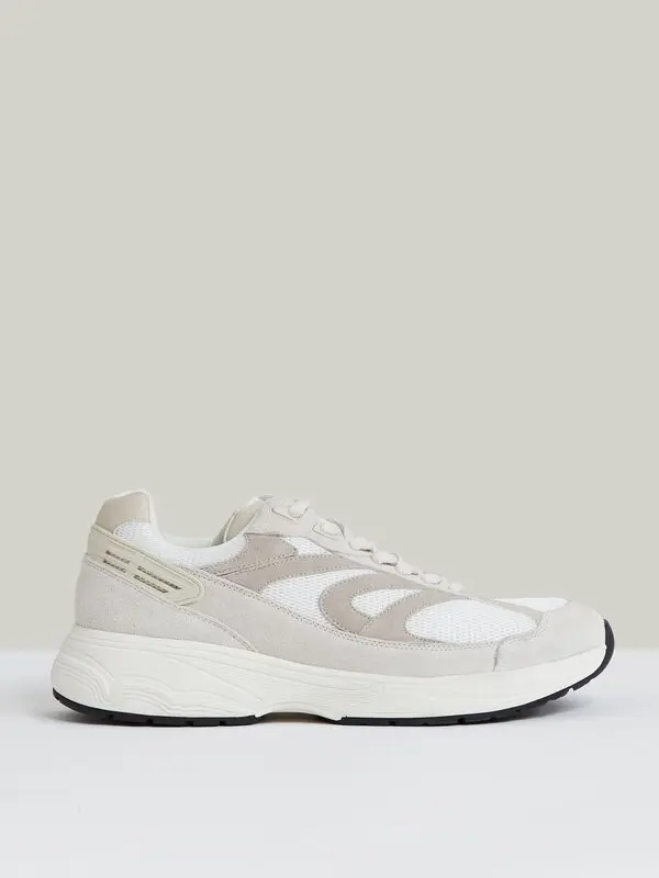 REISS Panelled Running Trainers