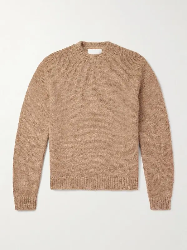 JIL SANDER Oversized Alpaca-blend Sweater