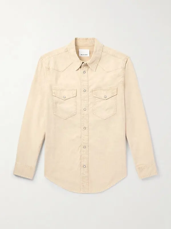 MARANT Vasco Cotton Western Shirt