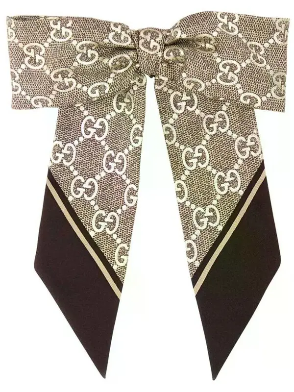 Gucci Gg Jacquard Scrunchie