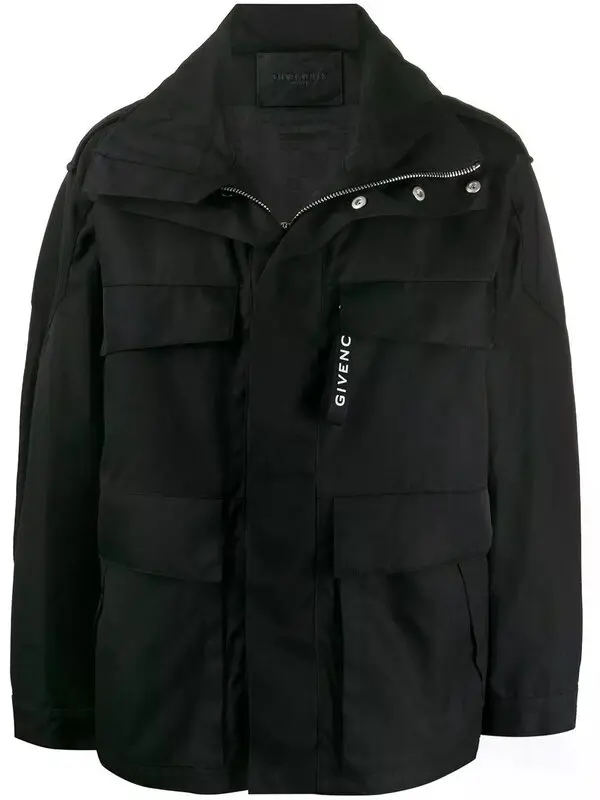 Givenchy Hooded Rain Jacket