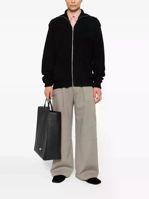 JIL SANDER High-neck Zip-up Cardigan