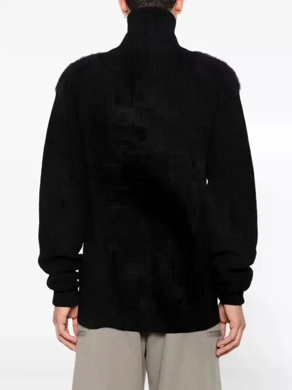 JIL SANDER High-neck Zip-up Cardigan