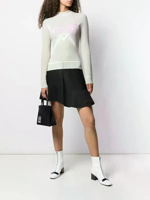 Off-White Swans Knitted Sweater - Neutrals