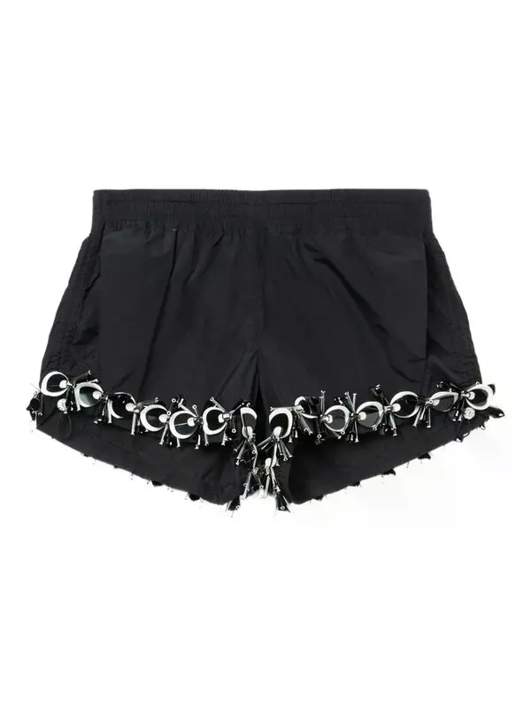 Emilio Pucci Embellished Hem Shorts