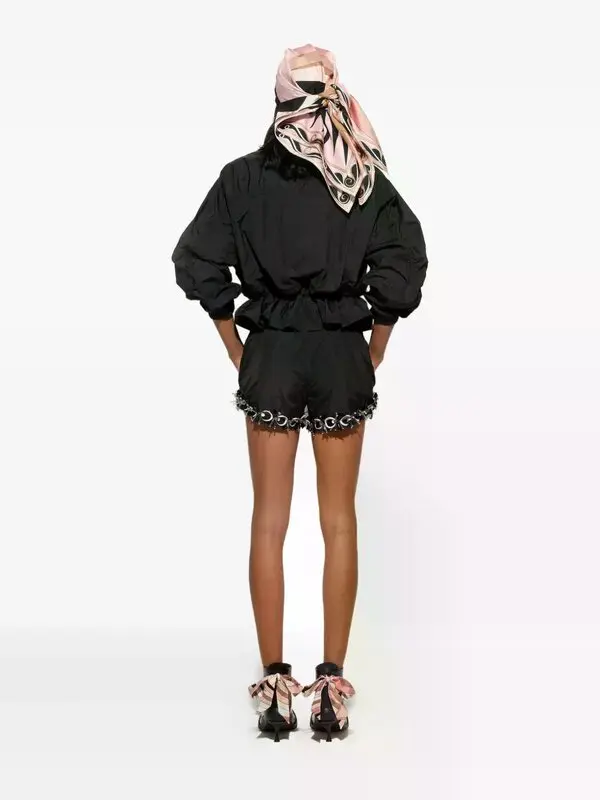 Emilio Pucci Embellished Hem Shorts