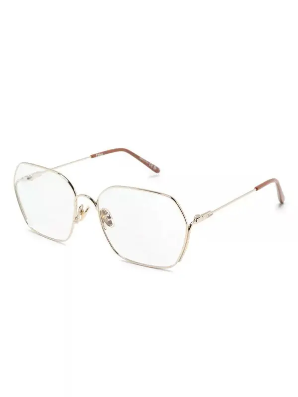 Chloé Oversized Geometric-frame Glasses