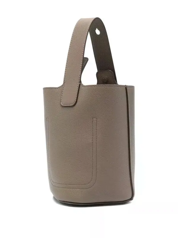 Loewe Mini Pebble Bucket Bag - Grey