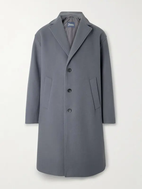 Herno Wool-blend Overcoat