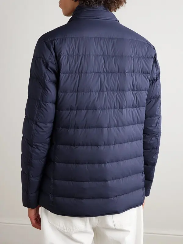 Herno La Giacca Convertible Quilted Nylon Down Jacket