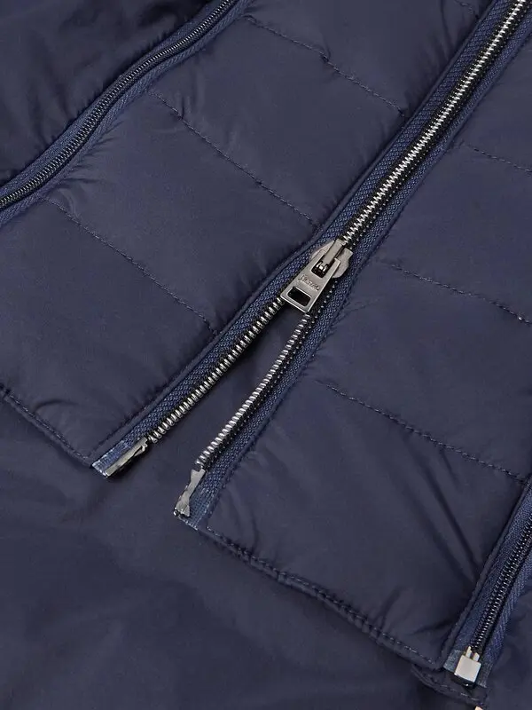 Herno La Giacca Convertible Quilted Nylon Down Jacket