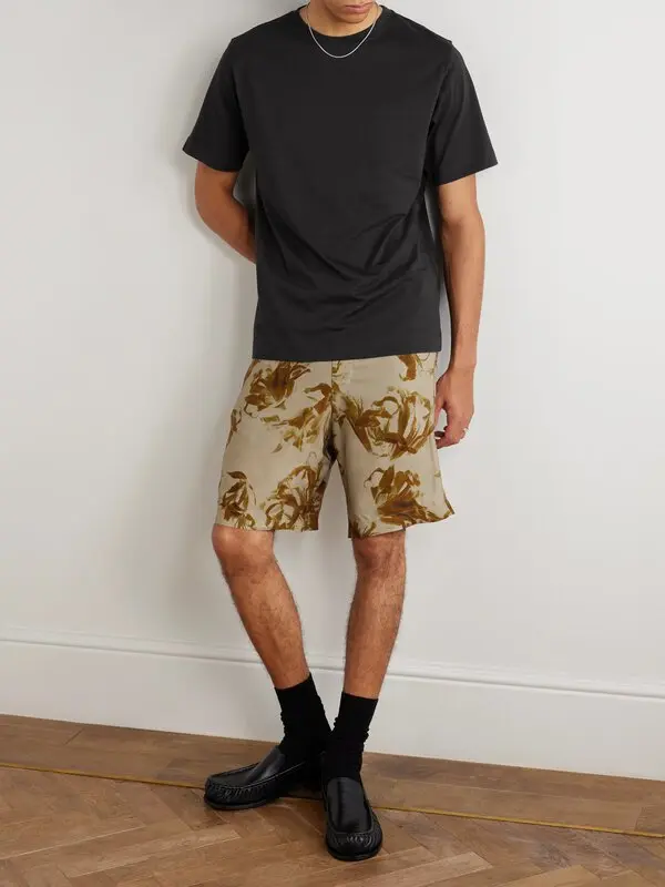 Dries Van Noten Cotton-jersey T-shirt - Black