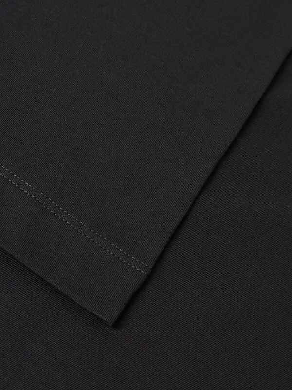 Dries Van Noten Cotton-jersey T-shirt - Black